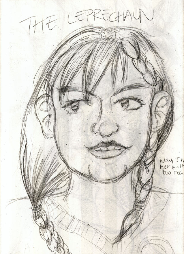 Studio Derrot: Hellhoney - The Leprechaun Character Design Sketches