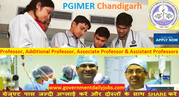 PGIMER RECRUITMENT 2017 APPLY FOR 79 PROFESSOR, ASST PROFESSOR & OTHER ...