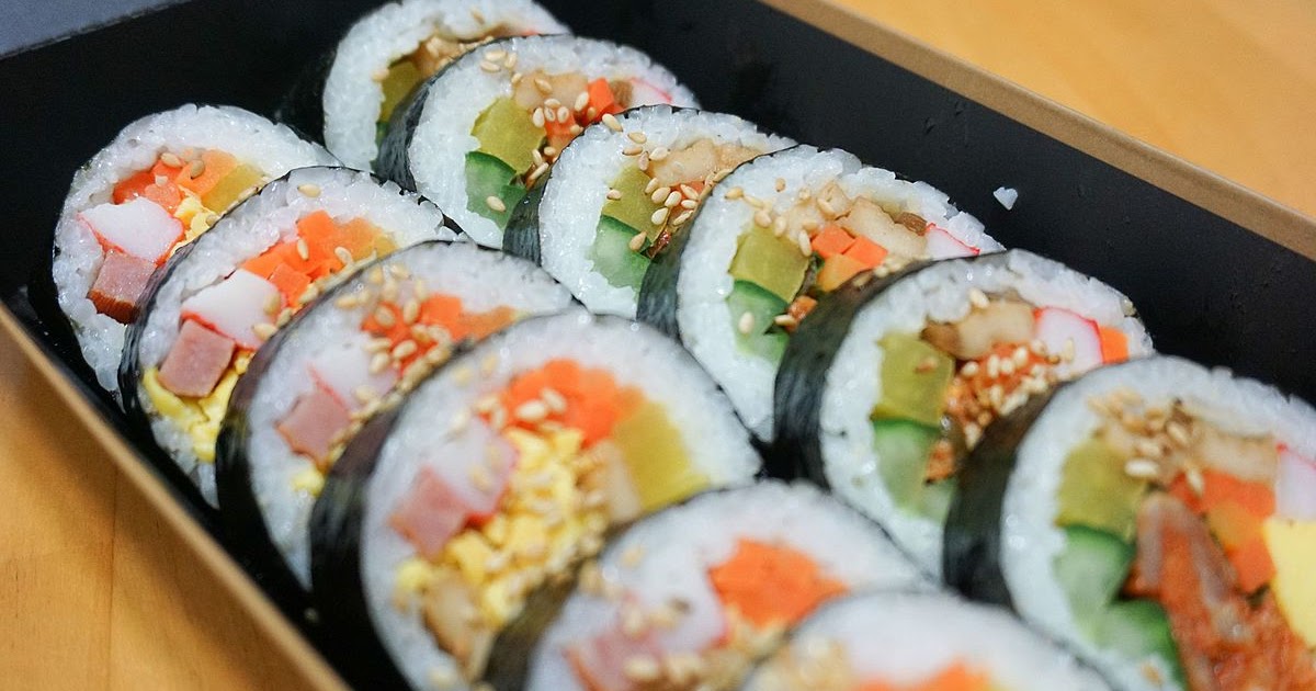 Demi segulung diploma bloggurrr!!!!: HOW TO MAKE KIMBAP