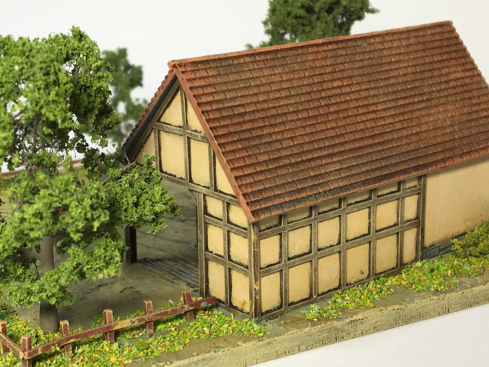 Jimbibblyblog: 10mm German stables/barn