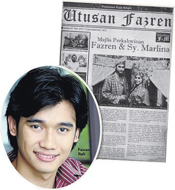 ^^cErItERa ChEnTa^^: majlis perkahwinan Fazren Rafi dan Sharifah ...