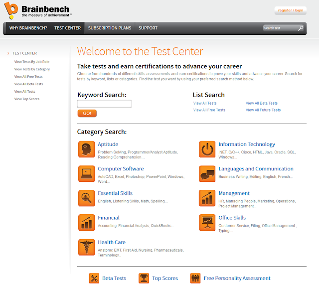 Certificaciones gratis en Brainbench ~ IsraelCapetillo.com - Un blog de ...