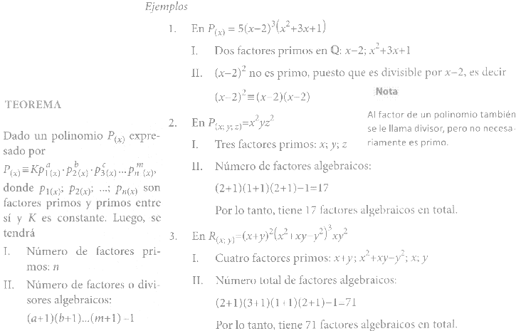 FACTOR PRIMO DE UN POLINOMIO EJEMPLOS RESUELTOS DE FACTORIZACIÓN