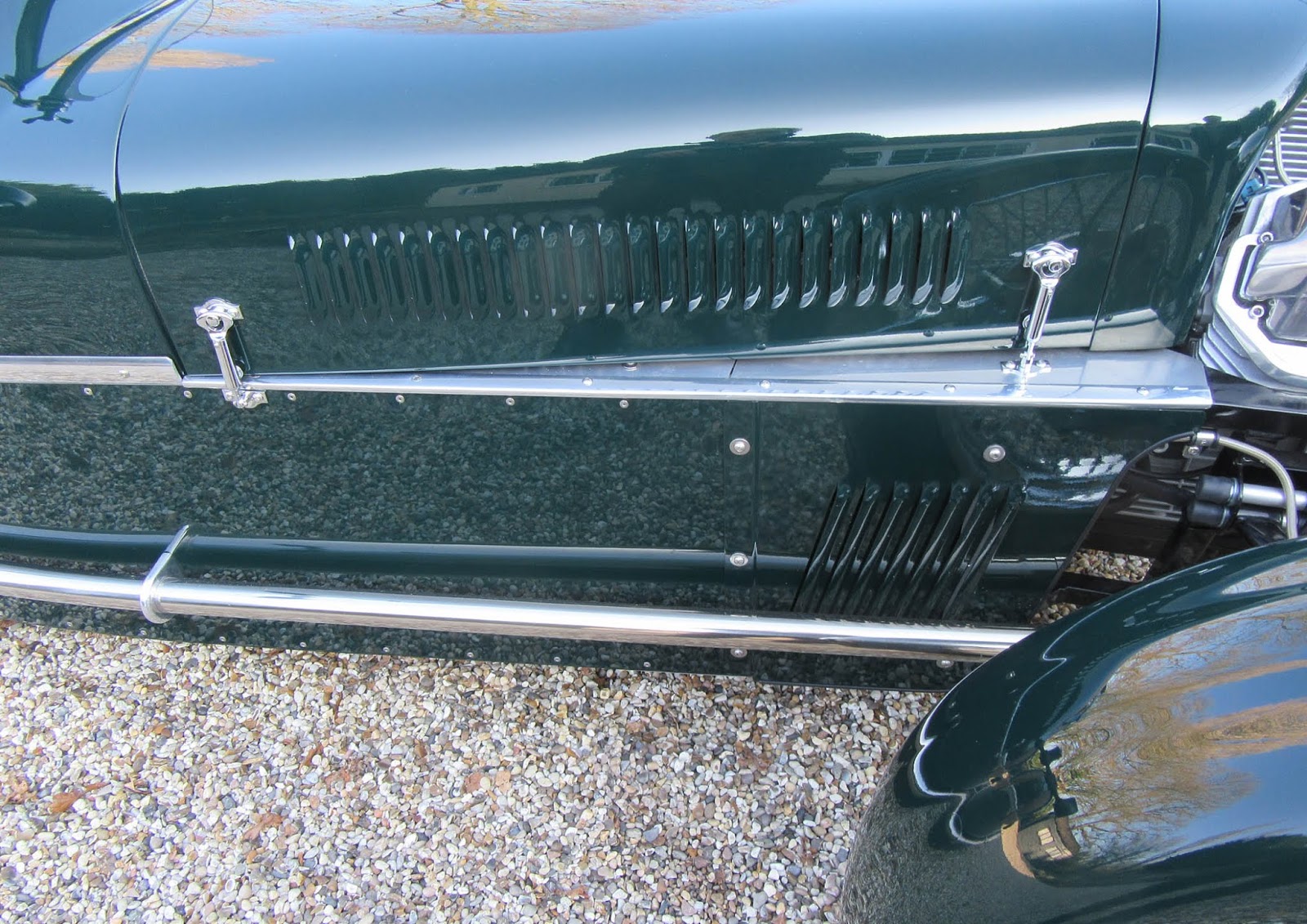 Aero Merlin MG 3 barrelback three wheeler: Alan's barrelback!