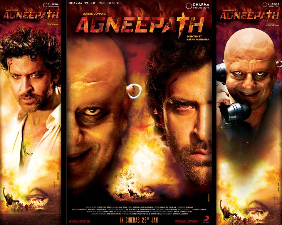 Agneepath Posters: Hrithik Roshan, Priyanka Chopra,Sanjay Dutt ...