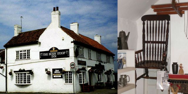 La silla maldita del Busby Stoop Inn