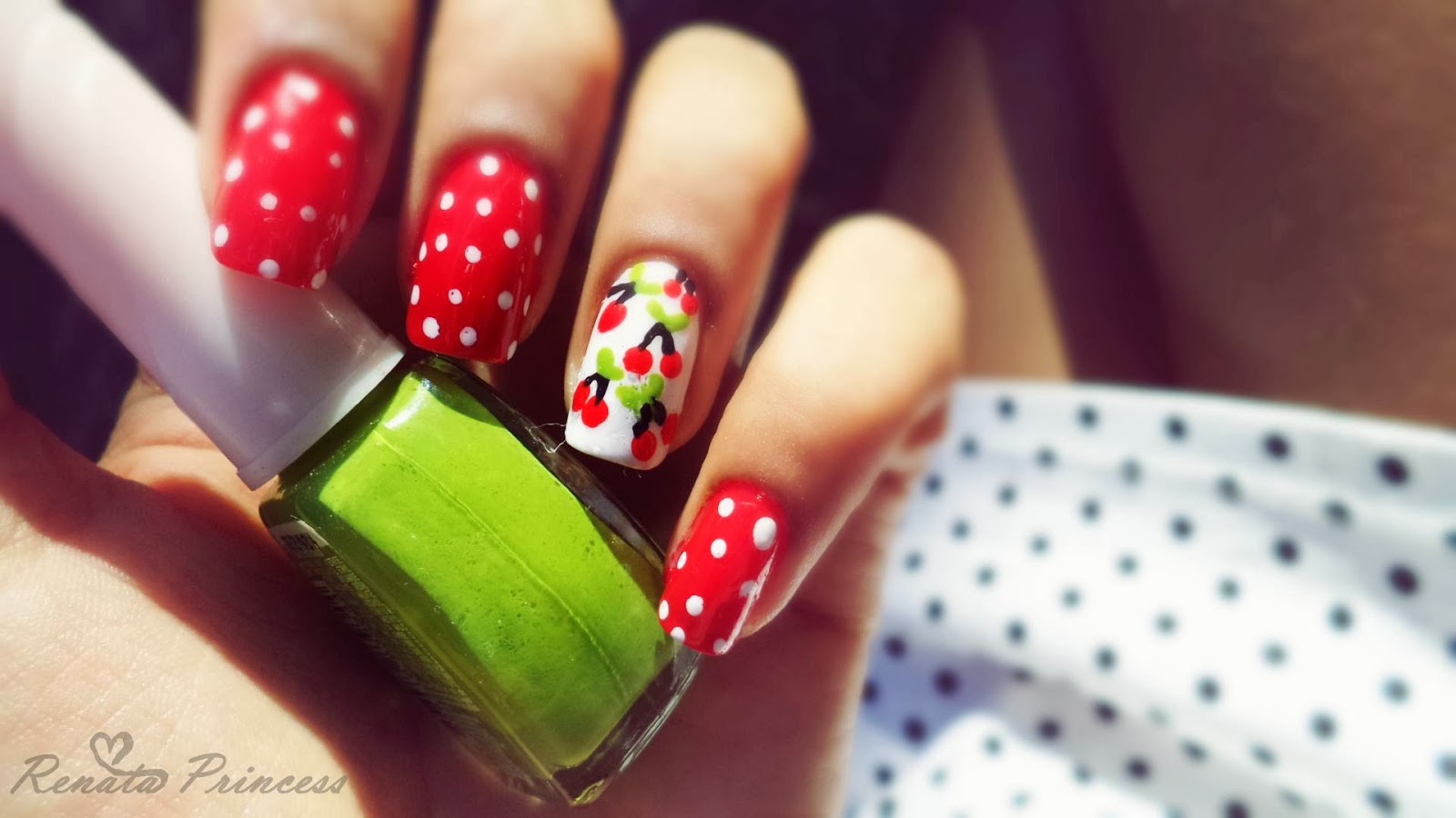 Blog da Renata Princess : Pin up nails ♥