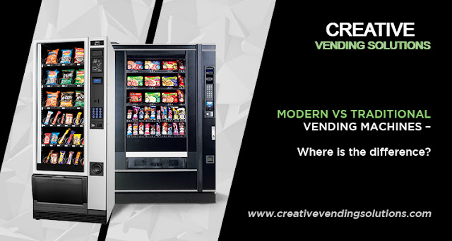 Modern vs Traditional Vending Machines – Where is the Difference?