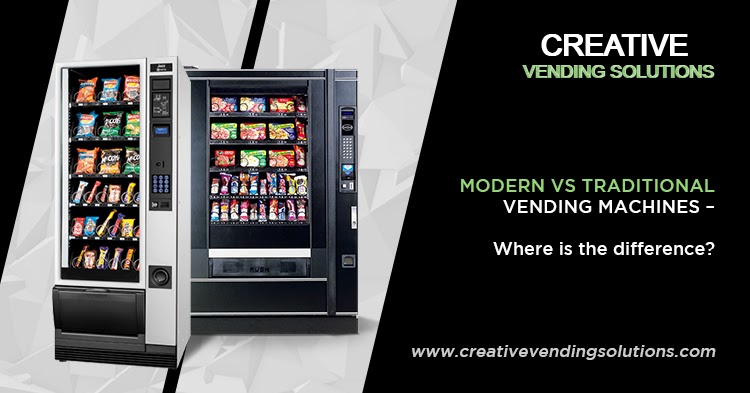 Modern vs Traditional Vending Machines – Where is the Difference?