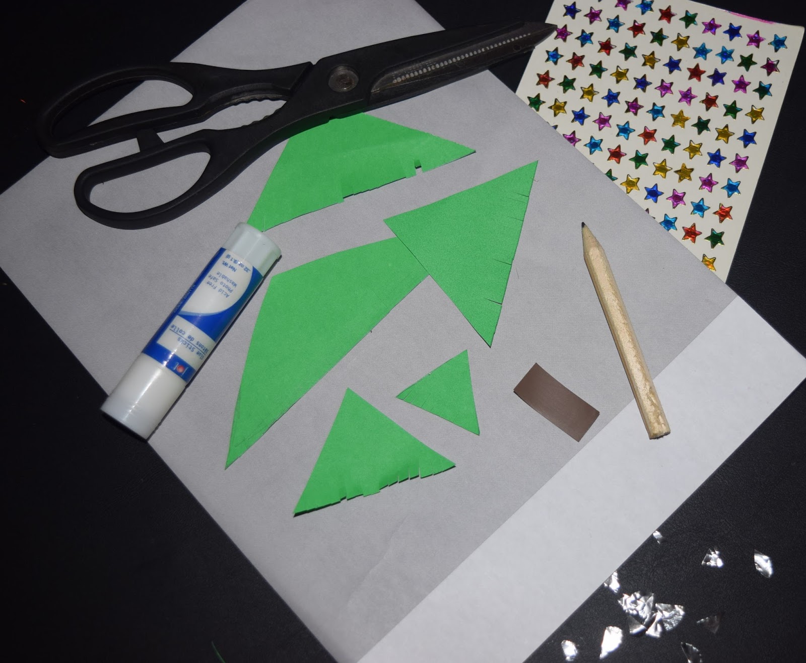 Sindhu's cocoon: Collage with Triangles!