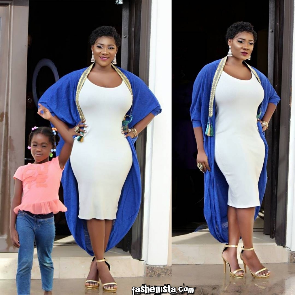 Steal the look: Sexy Mercy Johnson Ankara styles you will love – Fashenista