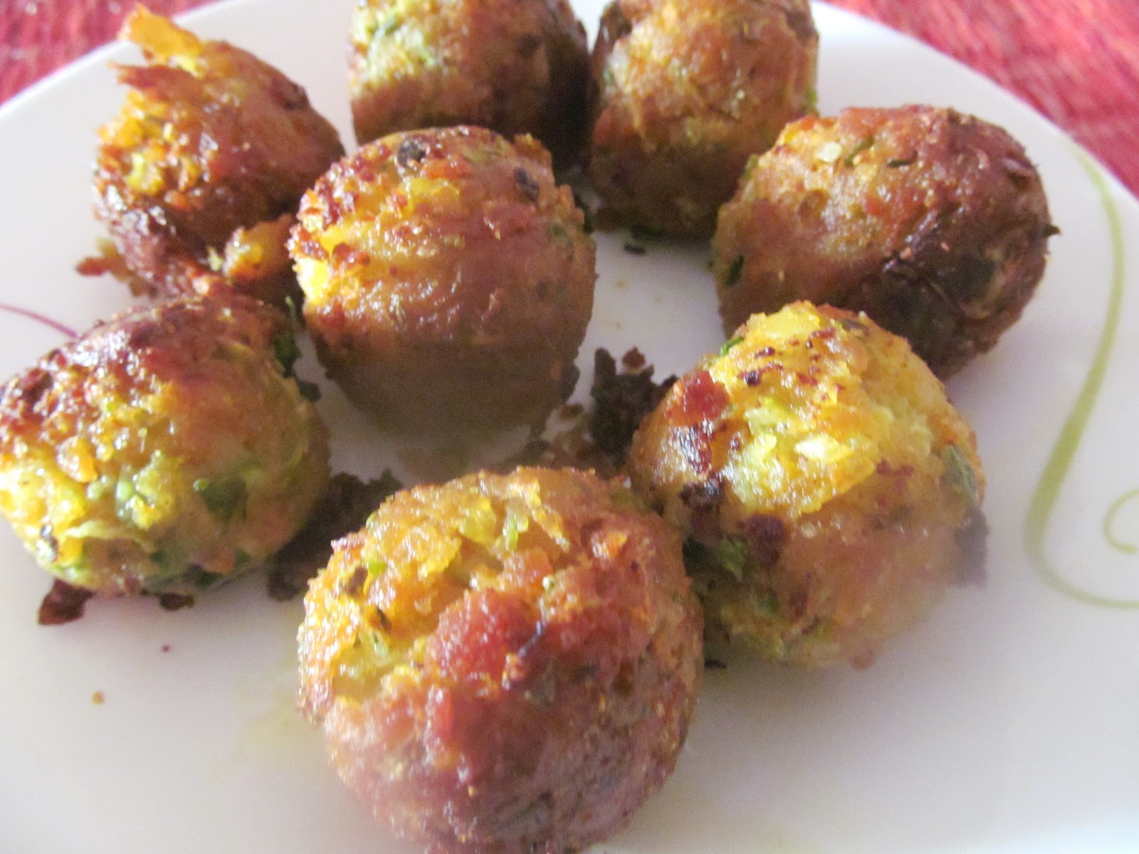 Welicious Delicious: Honey coated vegetable balls
