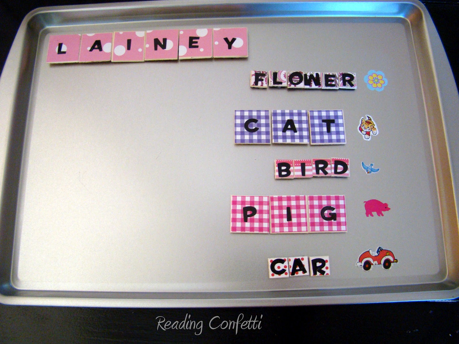 DIY Alphabet Travel Puzzle ~ Reading Confetti