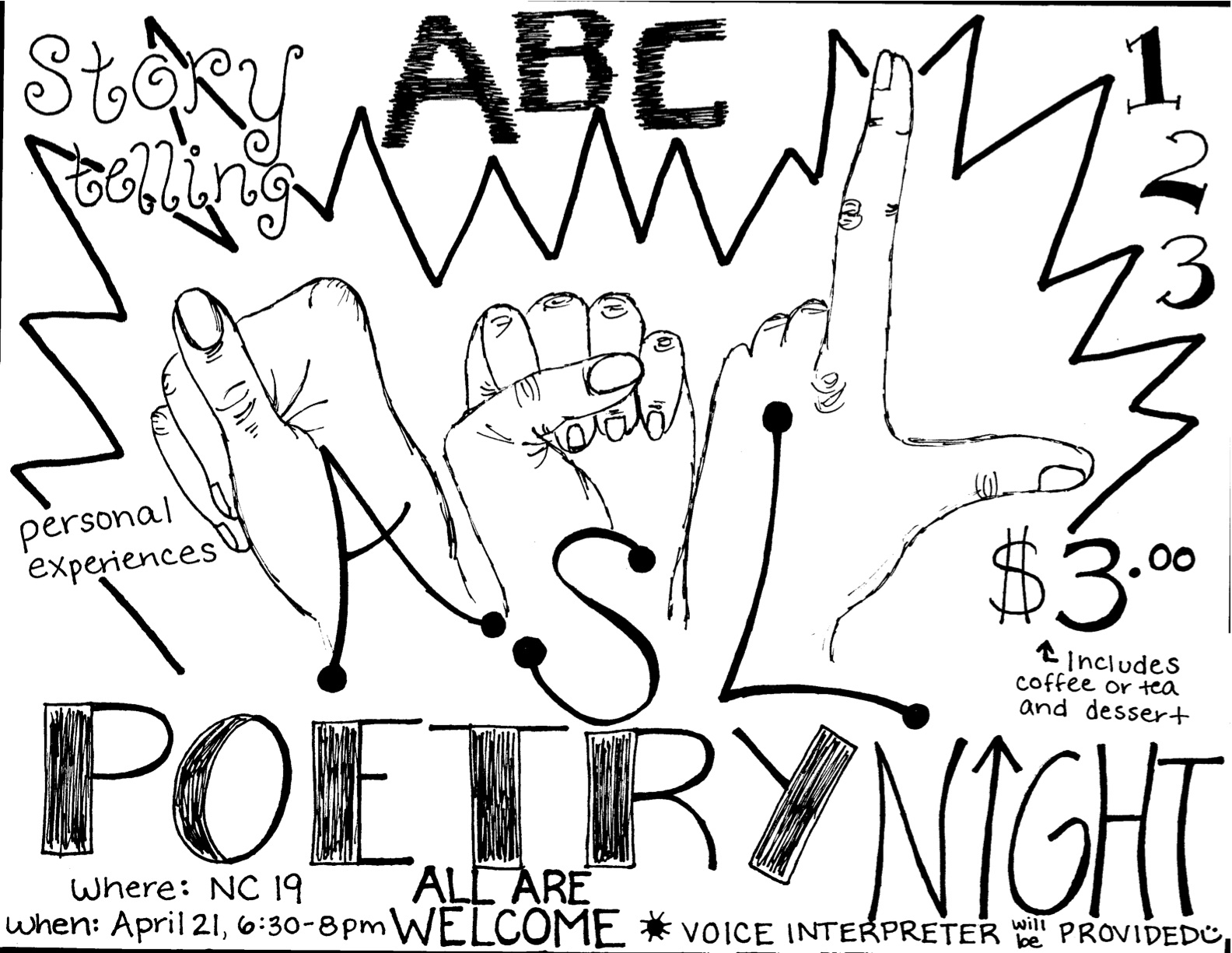 The Outspoken Commentaries of Gel: ASL Poetry Night
