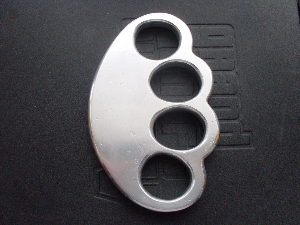 WeaponCollector's Knuckle Duster and Weapon Blog: Homemade Aluminium ...