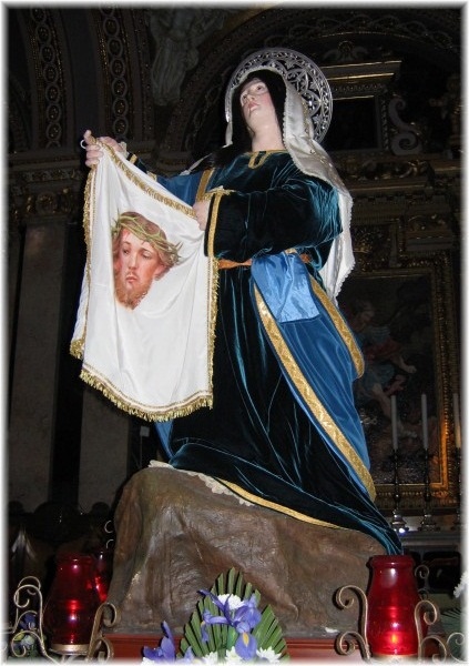 SETTIMANA SANTA A MALTA: LE STATUE DI MALTA - LA VERONICA
