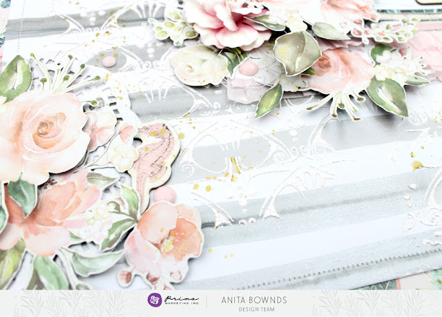 summer sunshine layout - Neat and Crafty