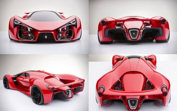 omak creative: FERRARI F80 CONCEPT DIY PAPERCRAFT