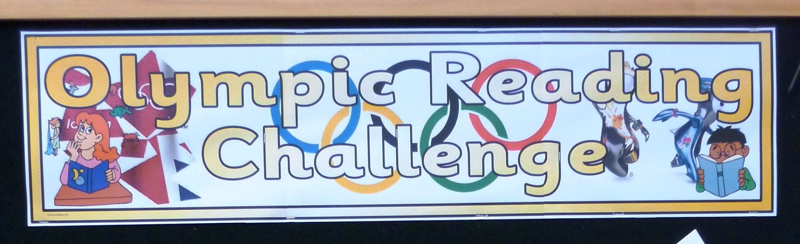 Library Displays: Olympic Reading Challenge
