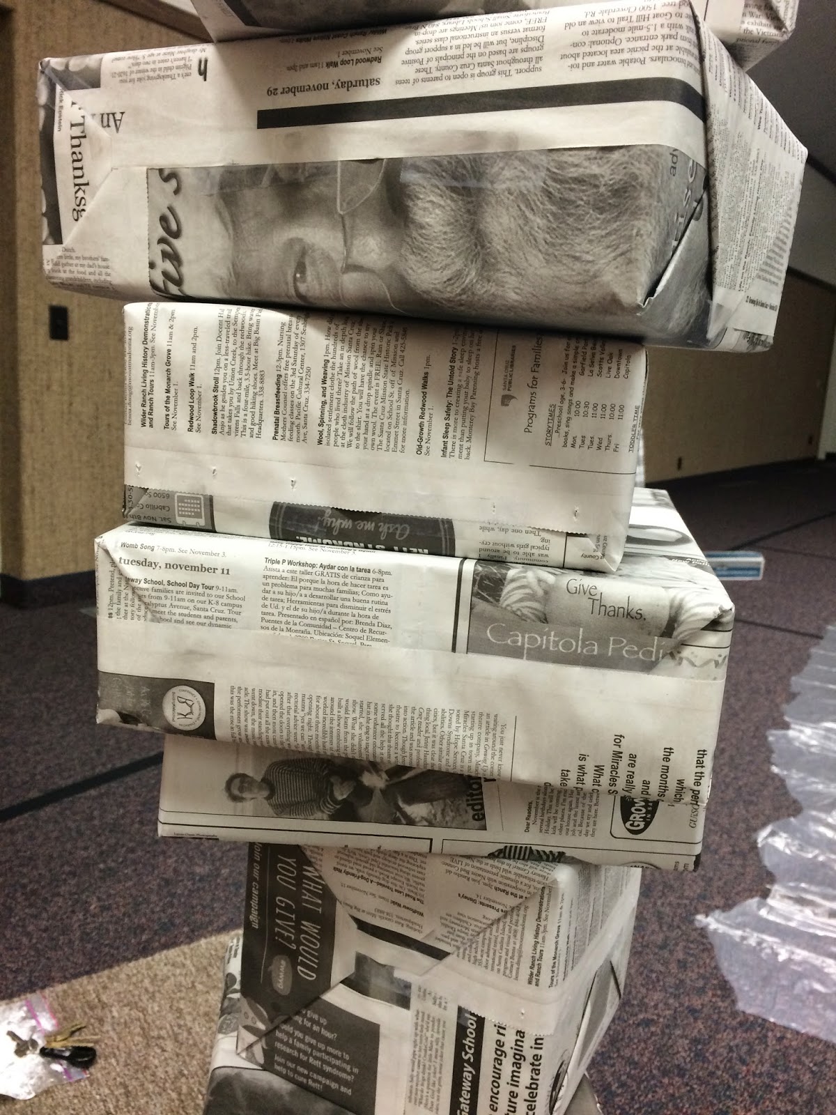 CulturalHallConversions: How To: Newspaper Presents