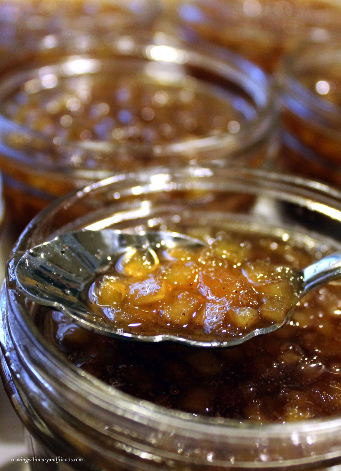 Cooking With Mary and Friends: "Hot Shot" Apple Jam {Cinnamon Whisky}