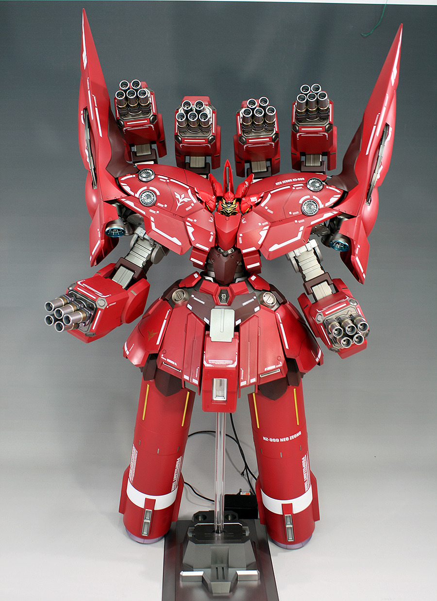 GUNDAM GUY: HGUC 1/144 Neo Zeong - Painted Build
