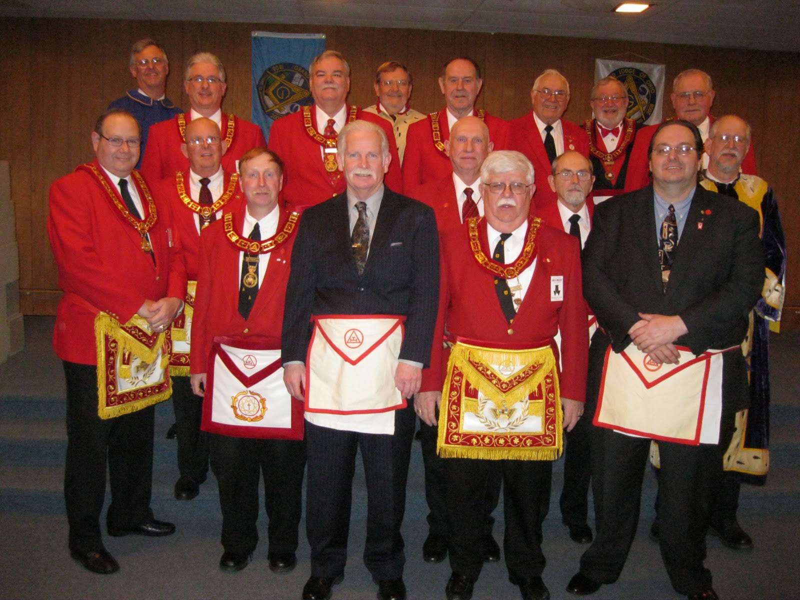 The Grand High Priest of the Grand Chapter of Royal Arch Masons of Ohio ...