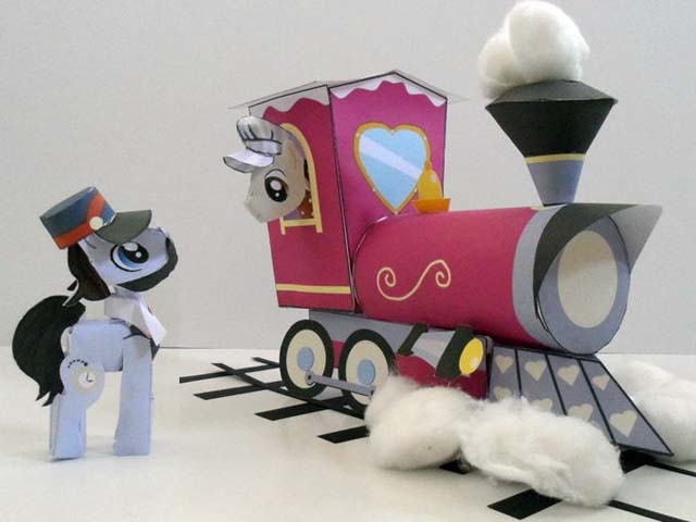 Ponies Mlp Train