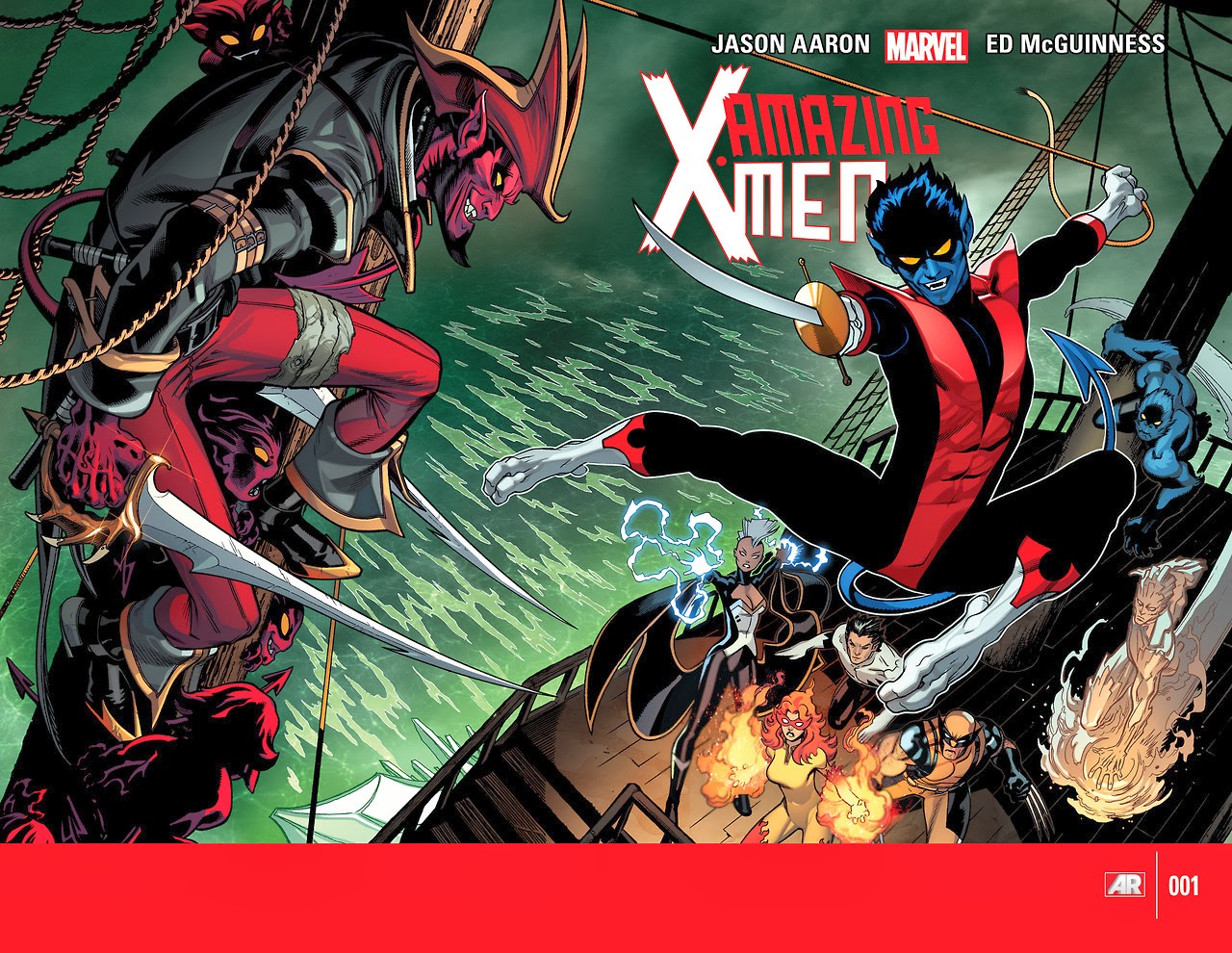 Marvel Comics of the 1980s: Nightcrawler in Amazing X-Men #1