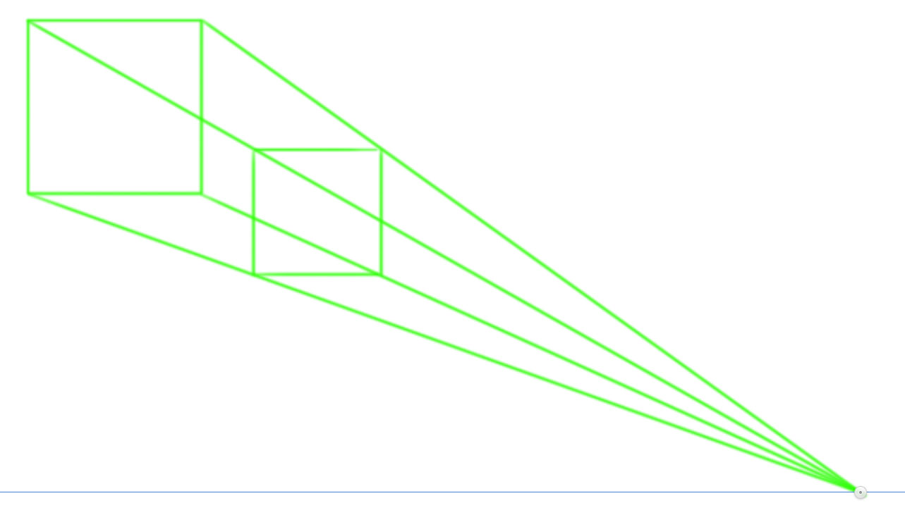 Digital-Evolutions: Drawing a Cylinder in 1-Point Perspective