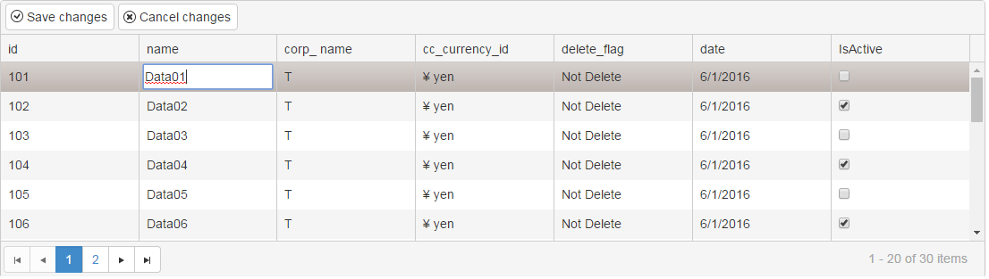 Best Way Of Learning Is Sharing Dynamic Grid With Dynamic Controls For Dynamic Data Using
