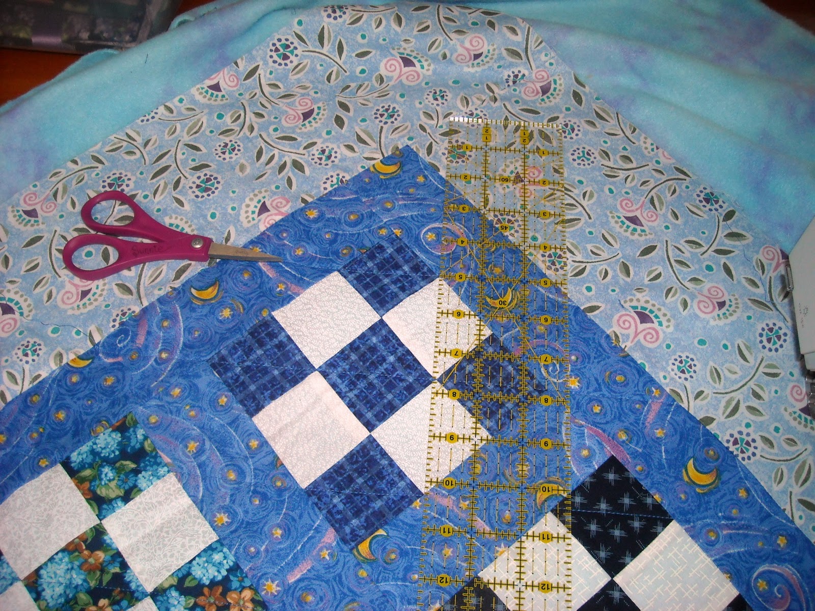 Patchwork Pie: Return of the Fleece Quilt