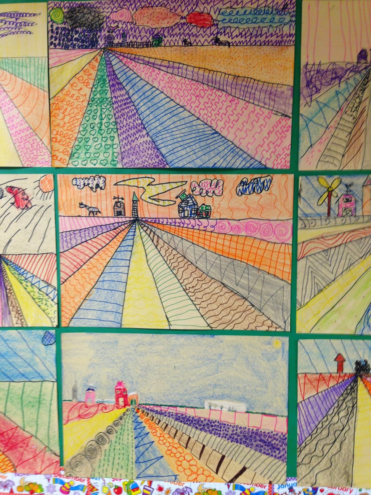 One Point's Perspective: One Point Perspective Barnyards