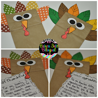 Brinca Into Bilingual (Mrs. Nicolau): Thanksgiving in the Classroom!!