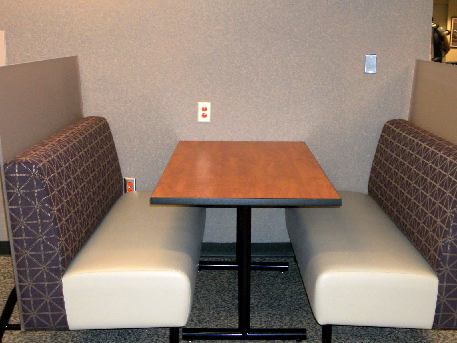 Walker Library Renovation Project: The Banquettes have arrived