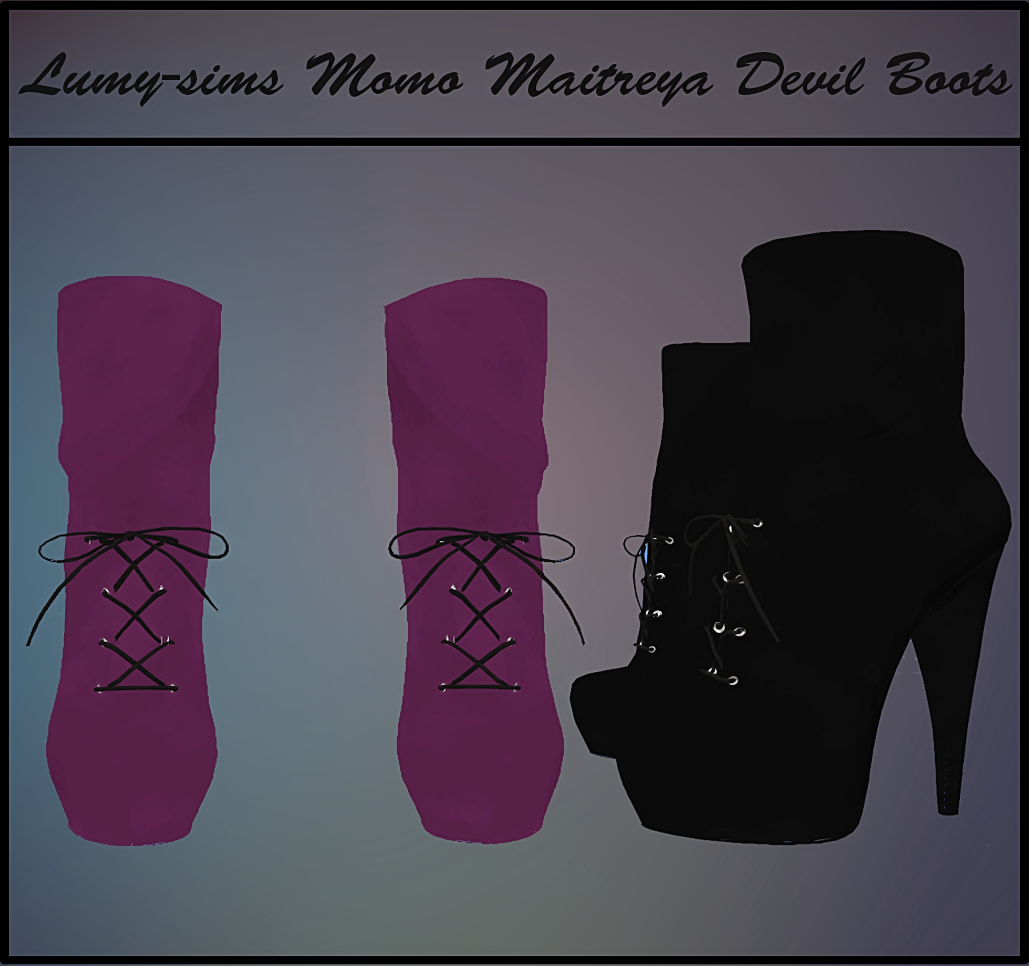 MOMO MAINTREYA DEVIL BOOTS