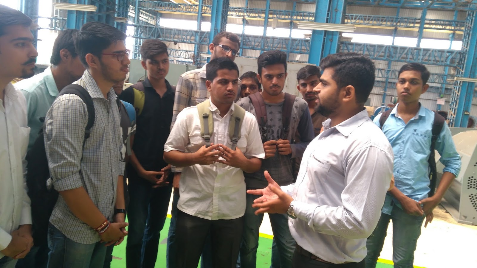 ELECTRICAL DEPARTMENT NOTICE BOARD: Photographs of industrial visit ...