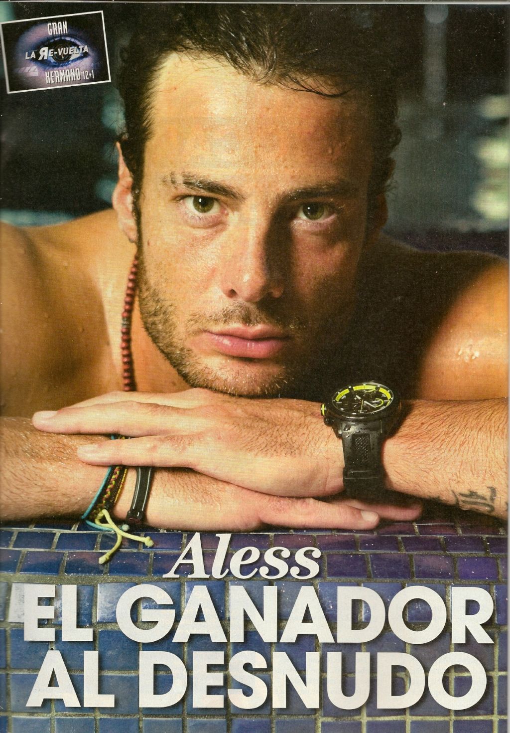 Tutti per uno, uno per tutti: Fotos de Aless para la revista "Sálvame"