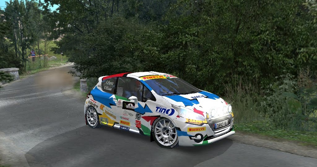 SKIN CAR DESIGN: Peugeot 208 R2- A. Perez- Rally Botafumeiro 2018