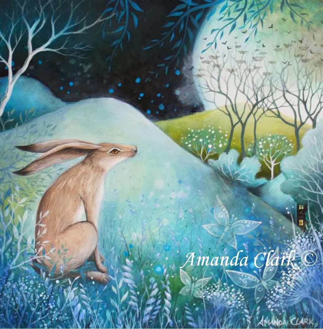Earth Angels Art. Art and Illustrations by Amanda Clark: New Paintings ...
