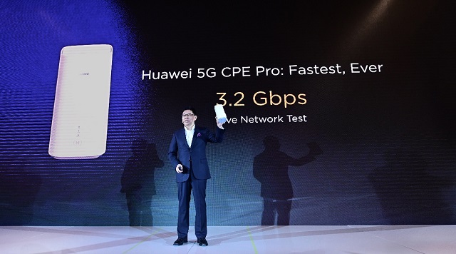 Huawei Announced 5G Multi-mode Chipset and 5G CPE Pro device
