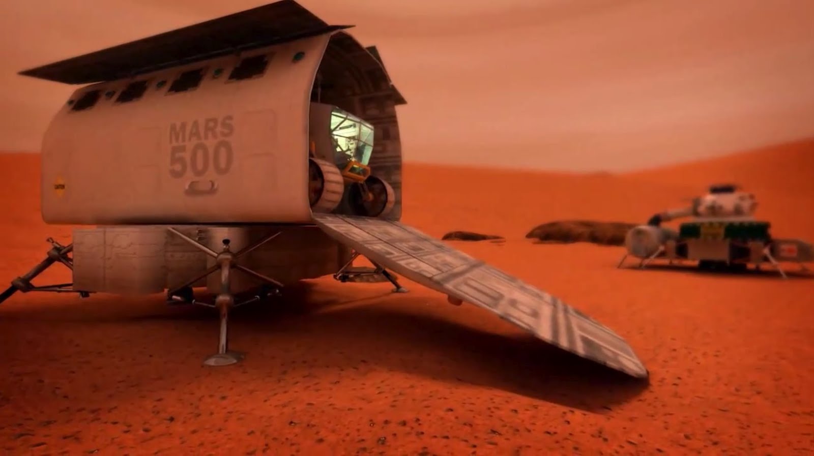 Da Vinci - Mars Design: Mars500's virtual reality simulator