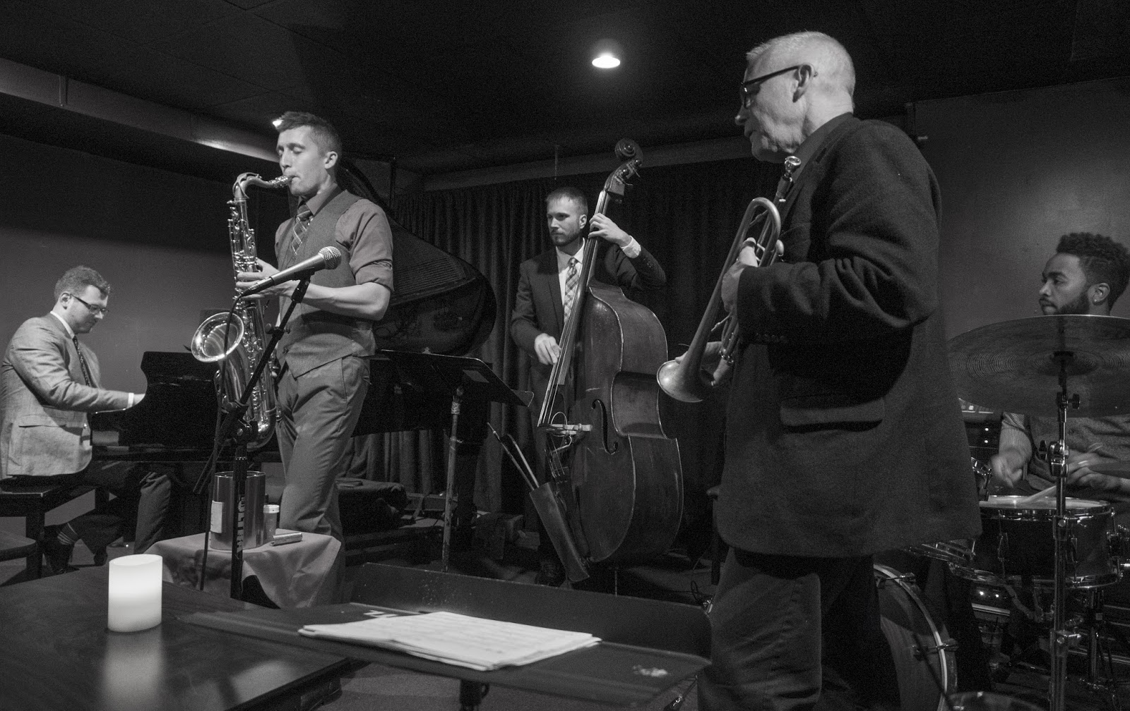 kcjazzlark: Clay Jenkins with the Steve Lambert Quartet at The Broadway ...