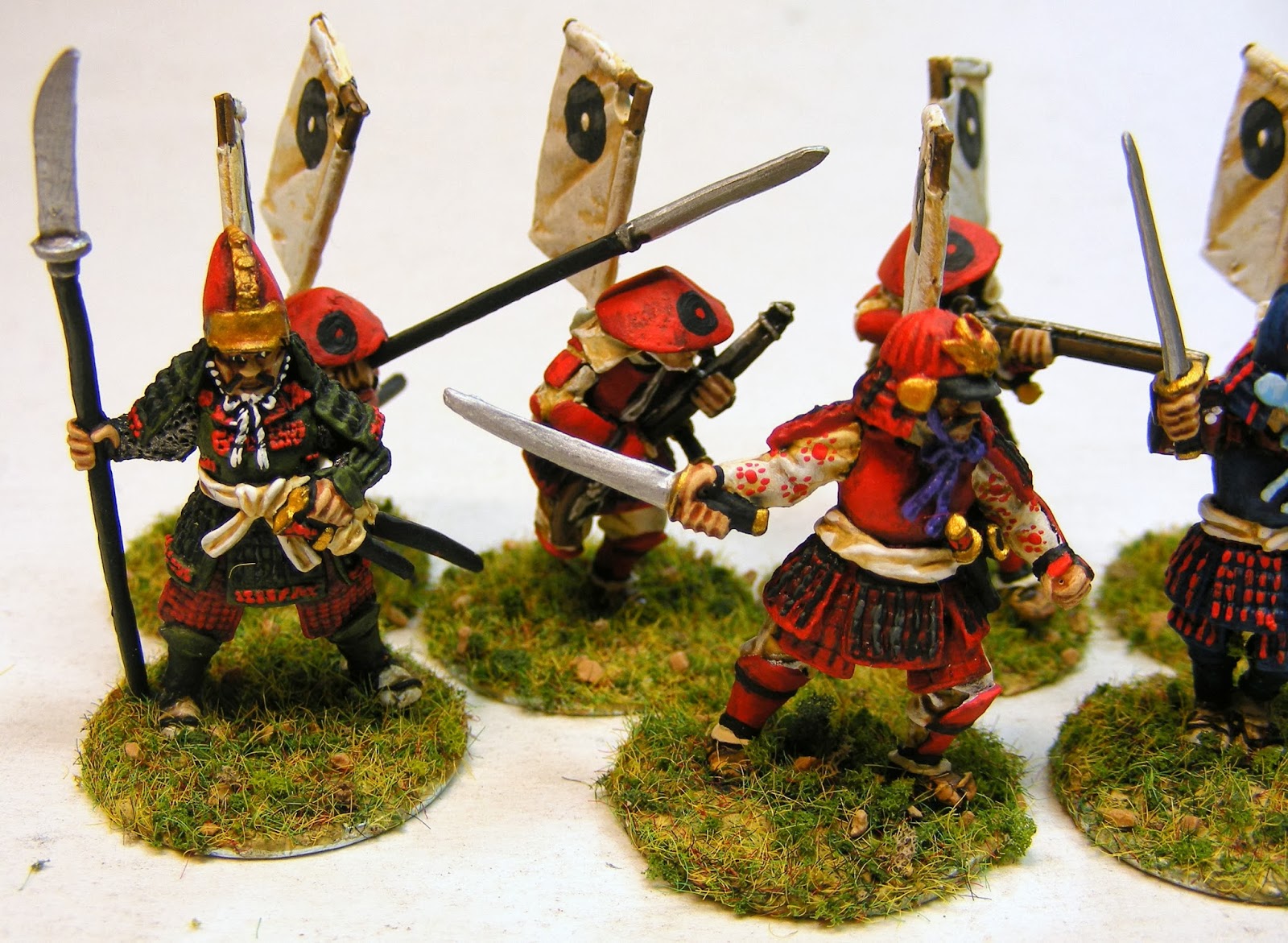 Evil Bob's Miniature Painting: 28mm Samurai for Ronin