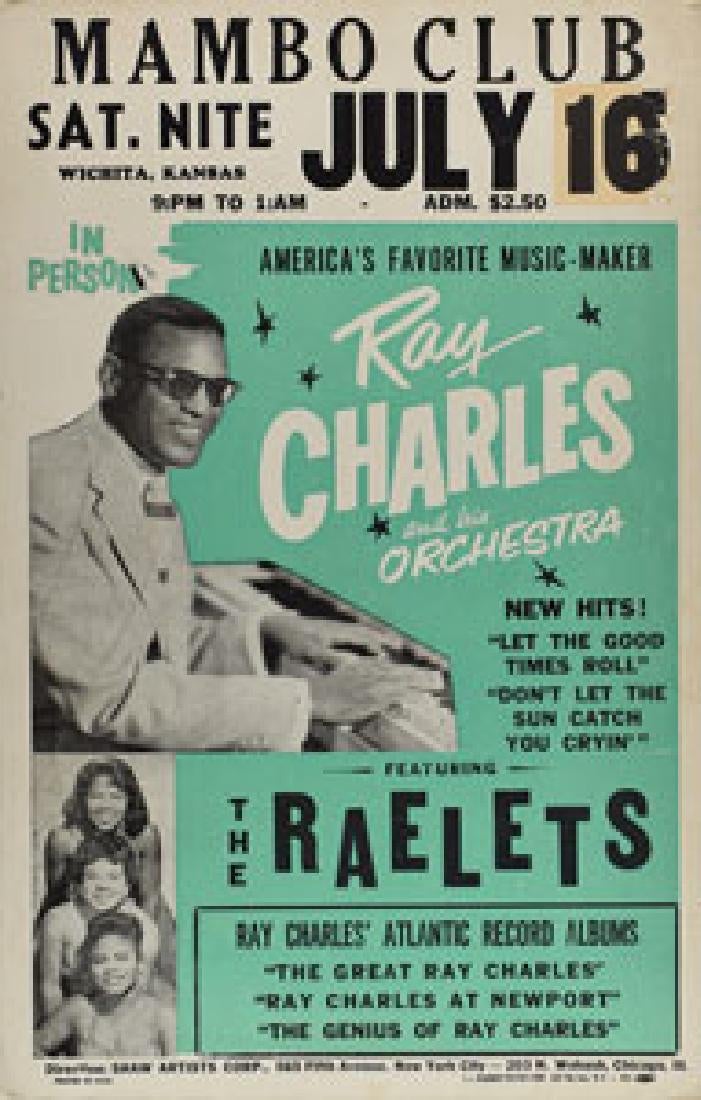 Ray Charles Video Museum: Ray Charles Is In Town - Chronology 1960
