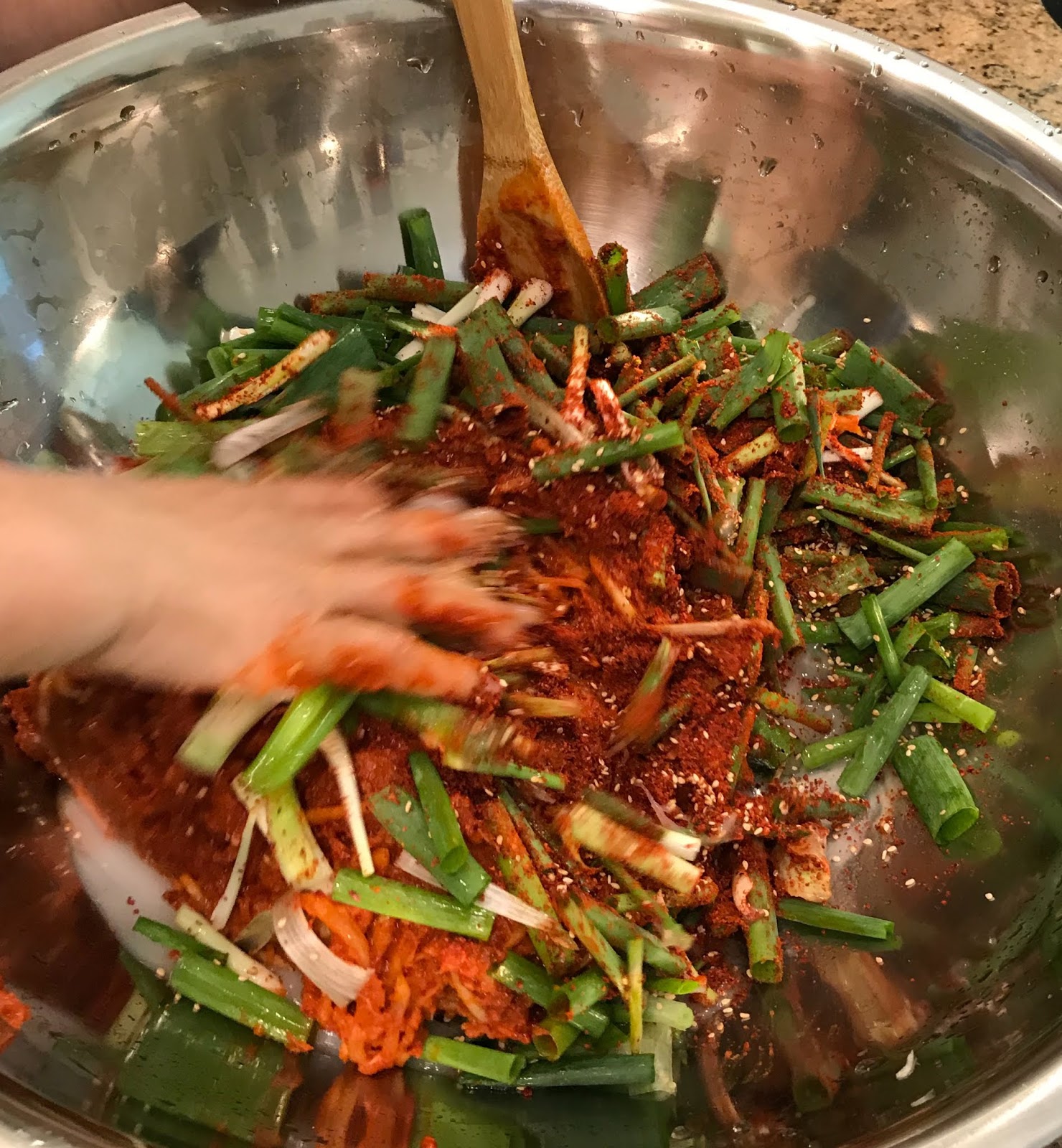 Kimchi (Korean Spicy Napa Cabbage)