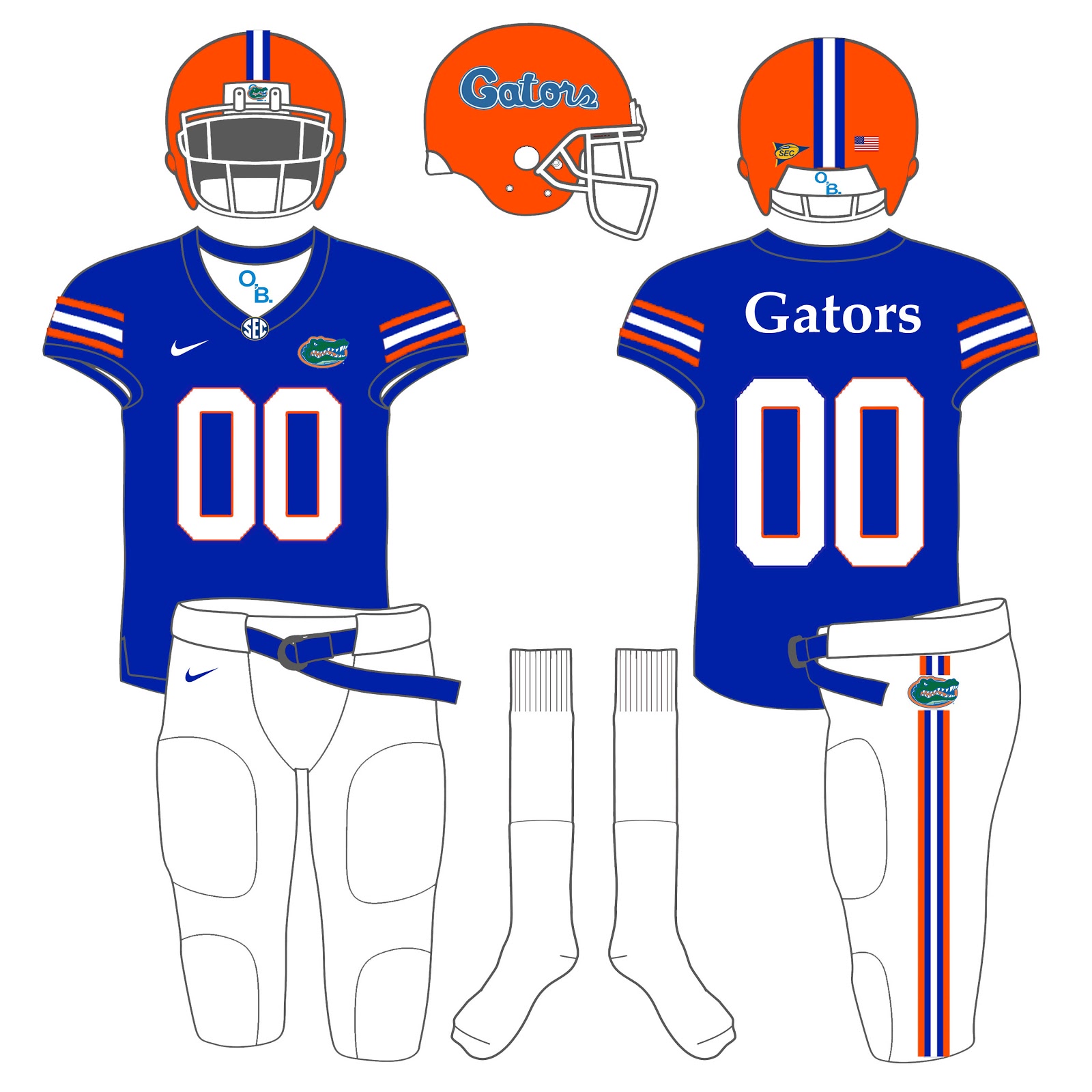 Florida Gators Uniform Tracker