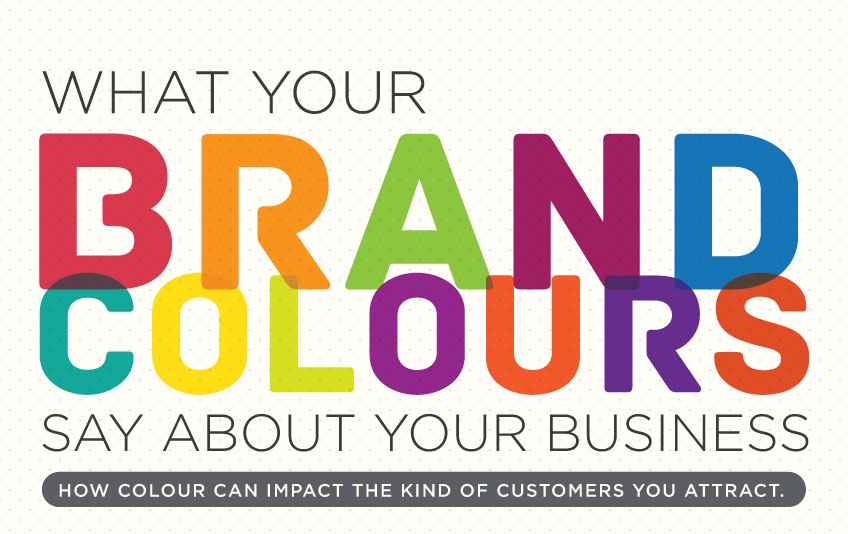 What Do Your Brand Colours Say About Your Business? - #infographic
