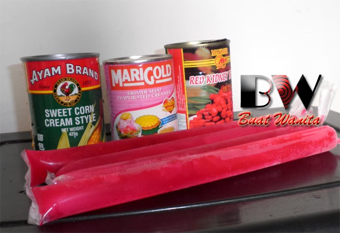 Cara Buat ABC @ Ais Batu Campur @ Ais Kacang - Buat Wanita