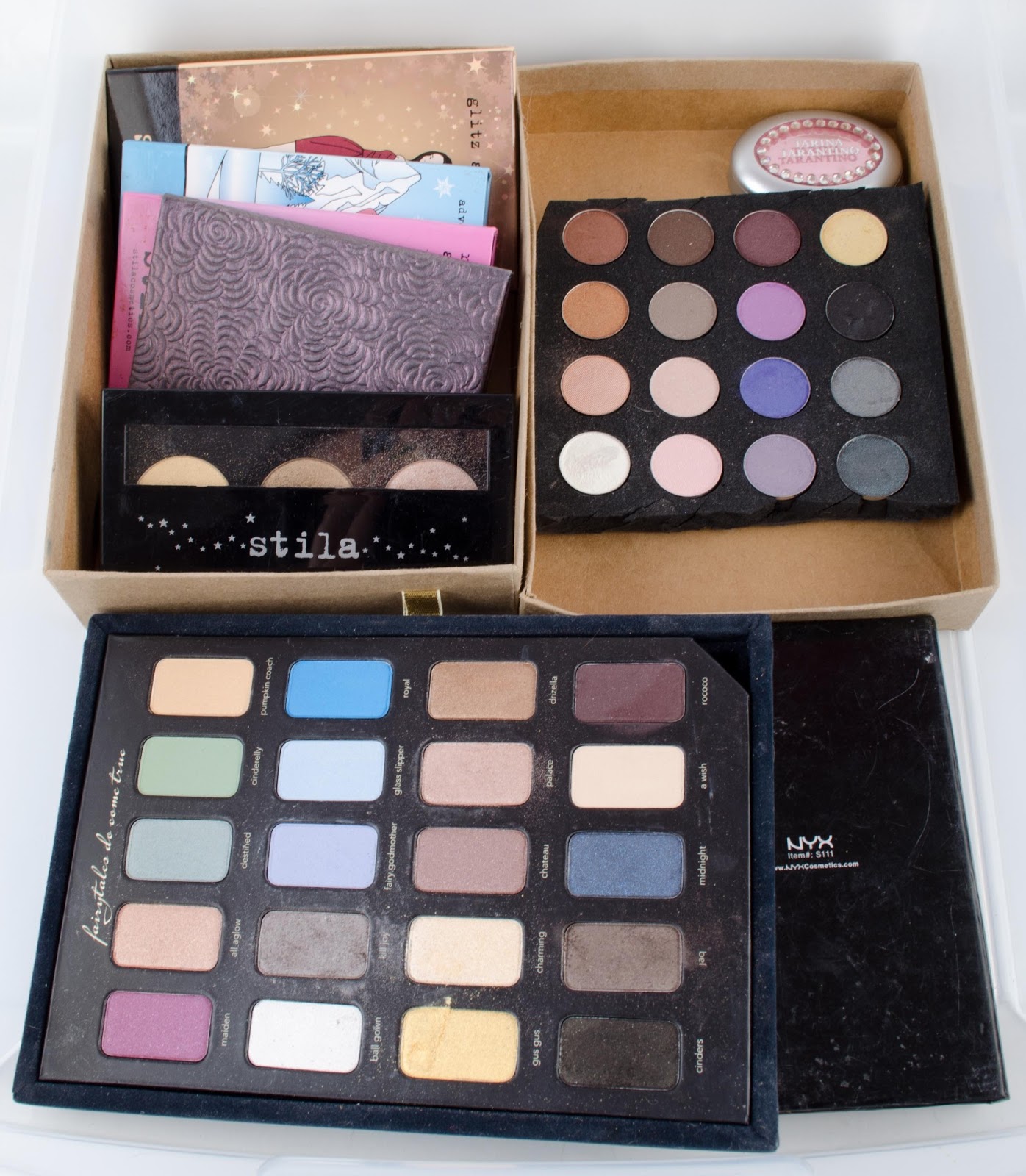 Valentine Kisses: My Makeup Collection & Organization: pics & video!